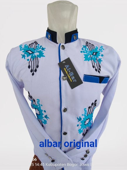 Baju Koko jasko putih Lis biru agyar | Lazada Indonesia Baju Koko jasko putih Lis biru agyar | Lazada Indonesia