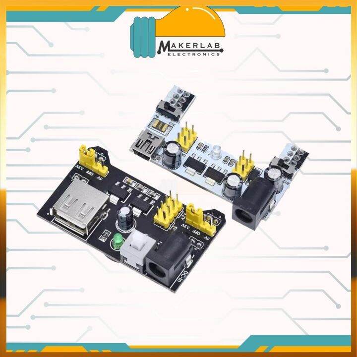 MB102 Solderless Breadboard Power Supply Module for Arduino 3.3V 5V MB102 white black | Lazada PH