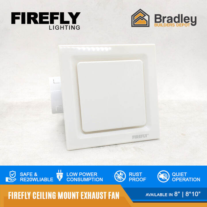 Firefly Ceiling Mounted Exhaust Fan (8" | 10") | Lazada PH