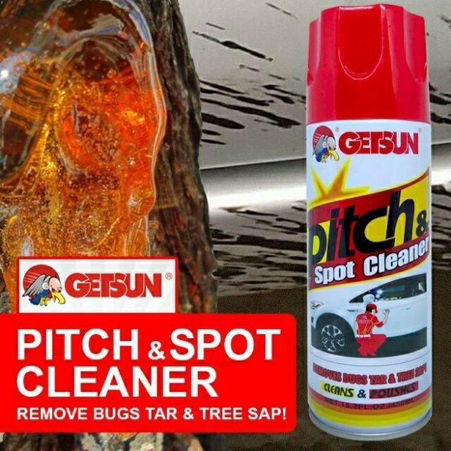 Pitch & Spot Cleaner 450ml สเปรย์ขจัดคราบ ยางมะตอย น้ำยาขัดยางไม้ น้ำยา ...