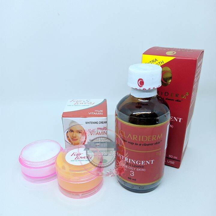 Toner Clariderm Astringent Alkohol No 3 Original Dan Cream Citra Super ...