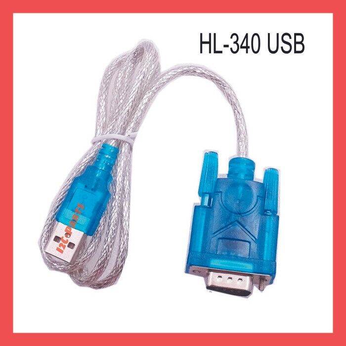 HL-340 Cable Serial Port USB to RS232 Kabel CH340 DB9 Adapter HL340 ...