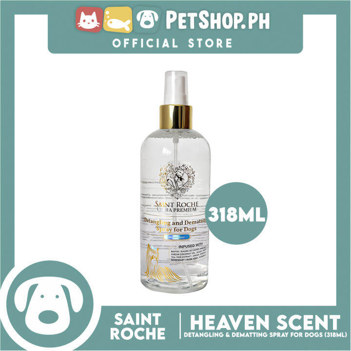 Saint Roche Ultra Premium Detangling and Dematting Spray for Dogs 318ml ...