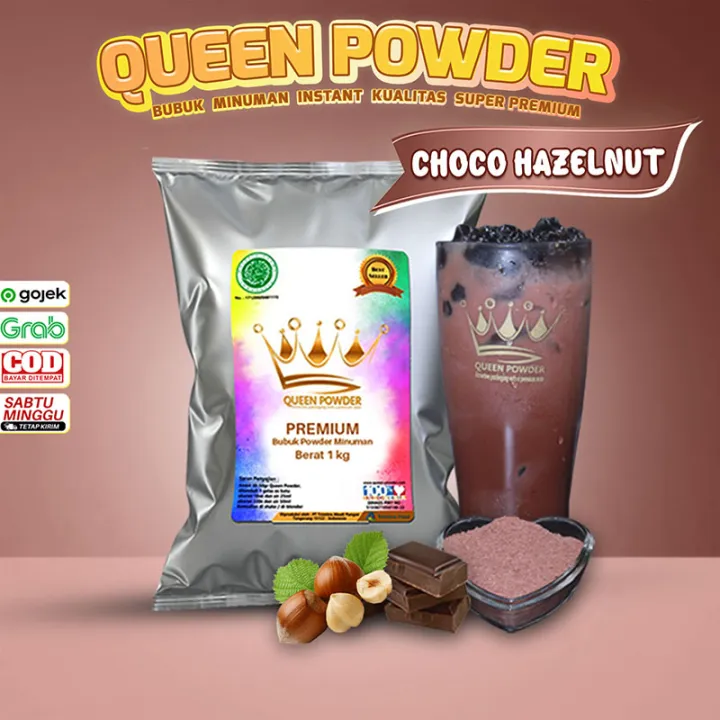 Bubuk Minuman Premium Rasa Choco Hazelnut 1 Kg Boba, Bubble Drink | Lazada Indonesia