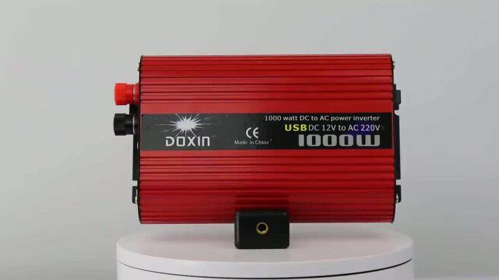 500W Correction wave inverter Double USB Vehicle Inverter DC to AC ...