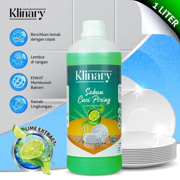 KLINARY Sabun Cuci Piring Dishwash Jeruk Nipis 1000ML | Lazada Indonesia