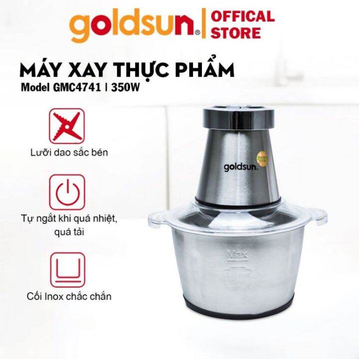 Máy xay thịt Goldsun GMC4741dung tích 2 Lít | Lazada.vn