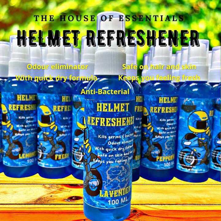 HELMET REFRESHENER, Kills Germs & Bacteria.. An anti-bacterial solution ...
