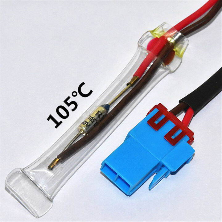 Blue Defrost Heater Sensor Thermistor Thermal Fuse For Samsung Fridge ...
