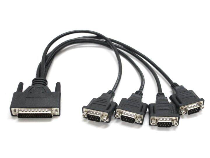 Sunix 4056P Serial Card One-To-Four Lines Breakout Cable 4-Port Serial ...