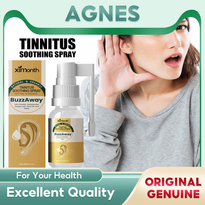 Ximonth Tinnitus Relief Spray Soften Earwax Deafness Therapy Swelling ...
