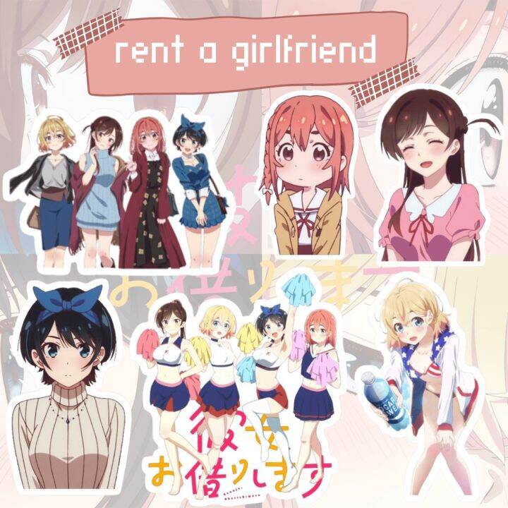 Anime Sticker / Rent a Girlfriend Anime Vinyl Waterproof Sticker ...