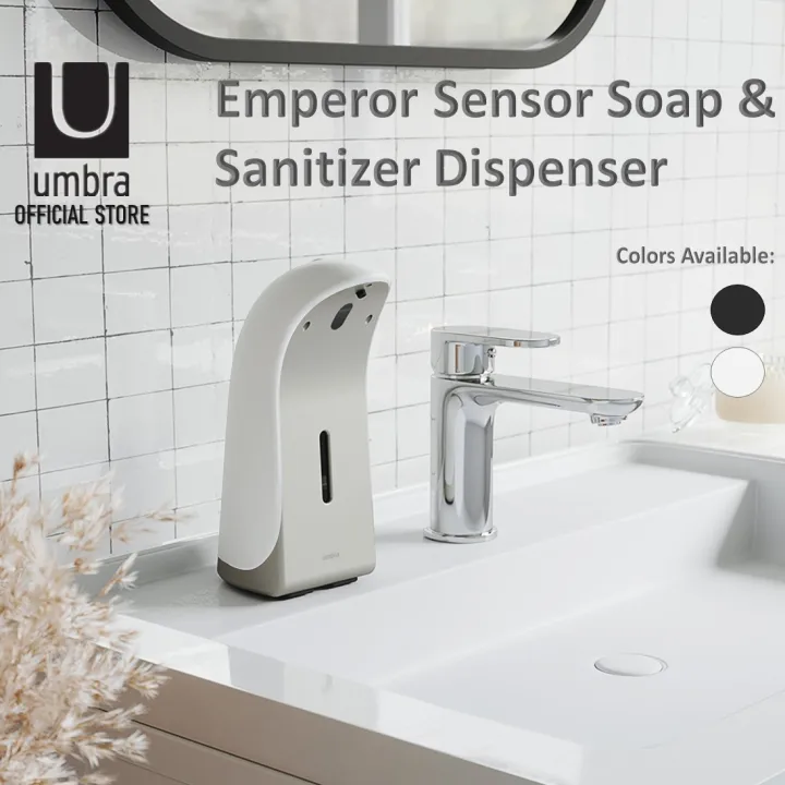 UMBRA® Emperor Sensor Soap & Sanitizer Dispenser, 12oz (355ml) | Lazada