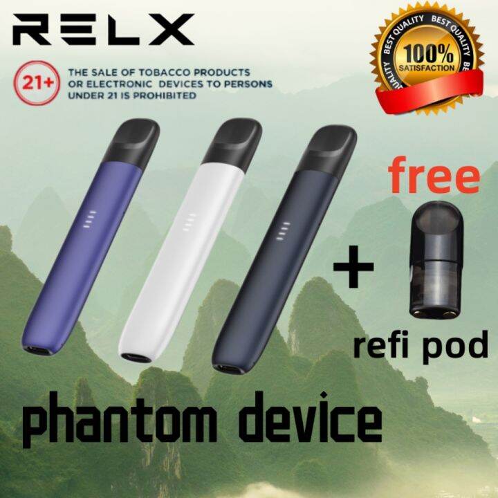 （with free refi pod）Rel x、Relix、Rlex Infinity、 Essential、 Phantom ...