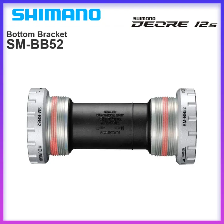 Shimano Deore SM-BB52 Bottom Bracket DEORE M6100 Series Threaded HOLLOWTECH II 68/73 mm shell ...