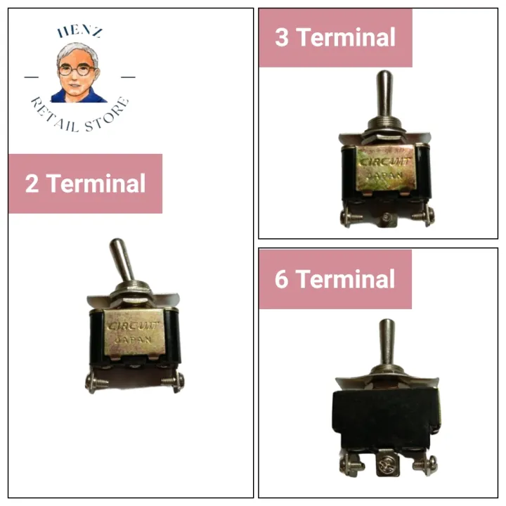 Circuit Metal Toggle Switch Heavy Duty 2T 3T 6T | Lazada PH