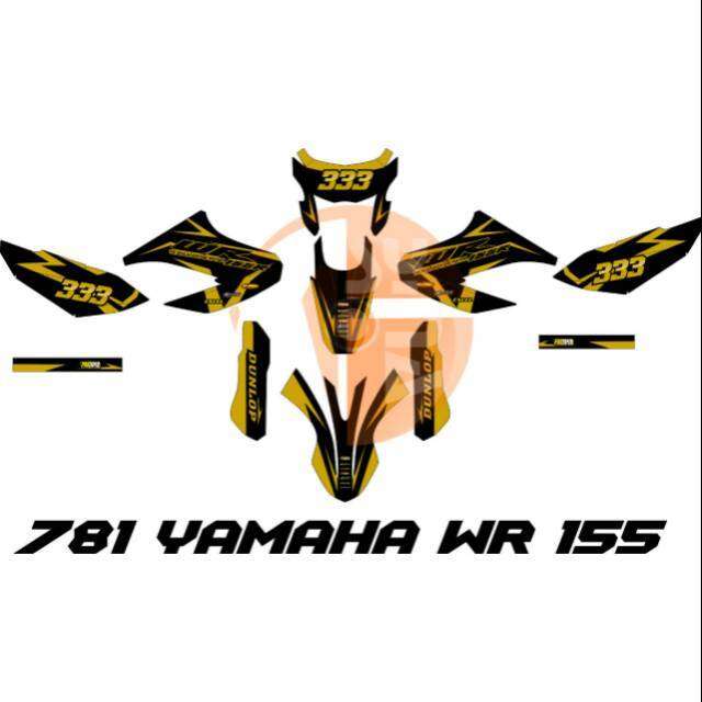Stiker Decal striping custom Yamaha WR155 grafis | Lazada Indonesia