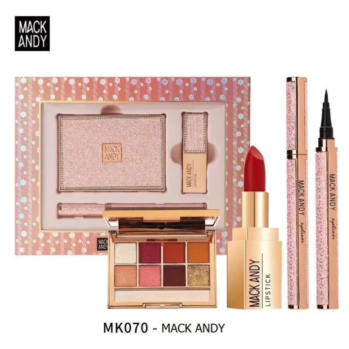 MACK ANDY MAKE UP SET MK070 ชุดของขวัญแต่งหน้าเซ็ท 3 ชิ้น สุดคุ้ม ...