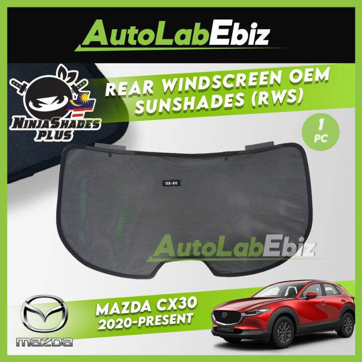Mazda CX30 CX-30 2020 2021 2022 2023 NinjaShades Plus Rear Windscreen OEM Sunshades (RWS) | Lazada