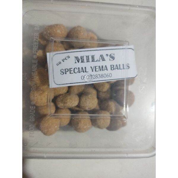 special yema ball in a tub 60pcs.♩ | Lazada PH