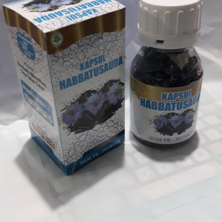 KAPSUL HABBATUSAUDA SERBUK ISI 200 KAPSUL ORIGINAL | Lazada Indonesia
