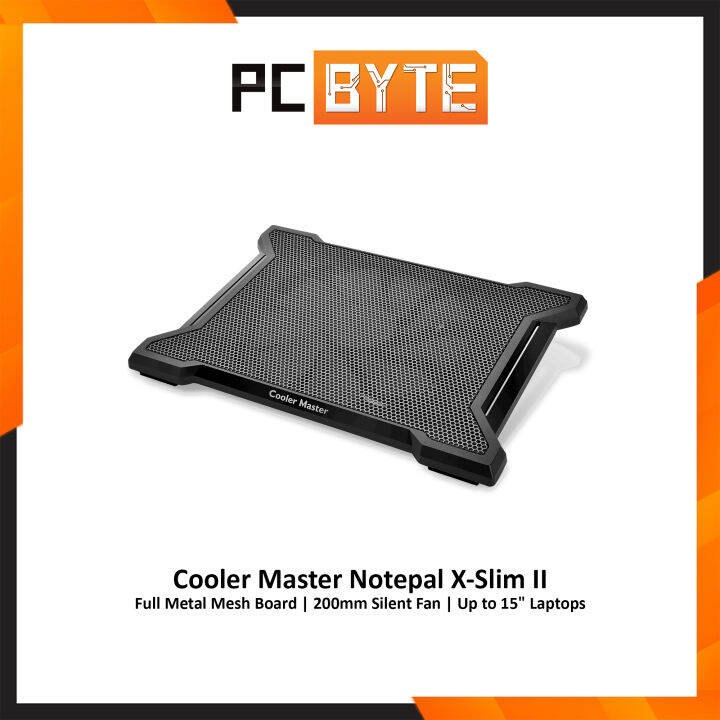 Cooler Master Notepal X-SLIM II - 200mm Fan Notebook Cooler | Lazada ...