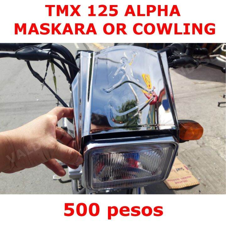【Ready Stock】 TMX 125 Alpha Cowling Maskara Stainless NJ | Lazada PH