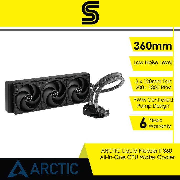 ARCTIC Liquid Freezer II 360 All-In-One CPU Water Cooler - ACFRE00068A ...