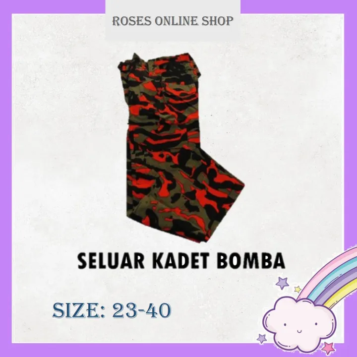 SELUAR CELORENG KADET BOMBA SIZE 23-40 | Lazada