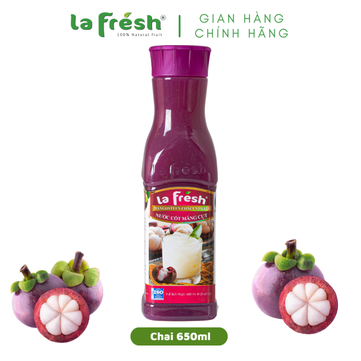 Nước Cốt Măng Cụt Lafresh Đà Lạt Chai 650ml | Lazada.vn