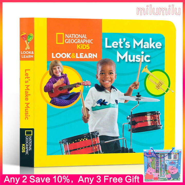 milu Picture Book National Geographic Kids Look and Learn：Let's Make ...