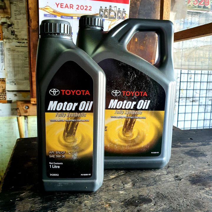 TOYOTA Genuine Motor Oil Fully Synthetic 5w-30 | Lazada PH