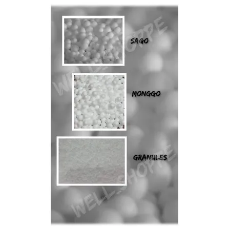 Styro Beads - Sago Size for Bean Bag (1Kg.) easy to use | Lazada PH