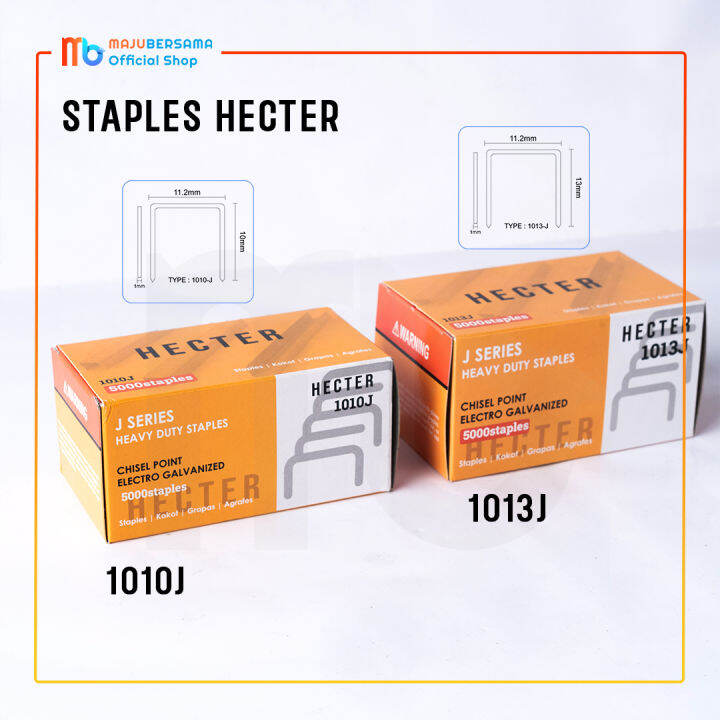 Isi Staples Paku Tembak XENON 1013J 1010J - Refill Air Nailer Stapler ...