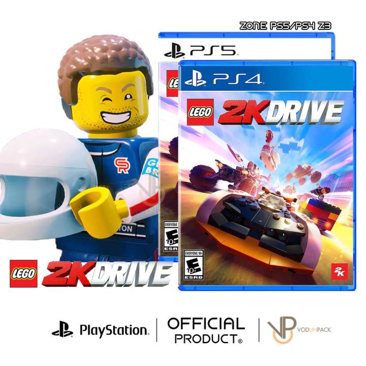 PS5 PS4 : LEGO 2K Drive Zone3 Standart Editionแผ่นเกม Playstation ...