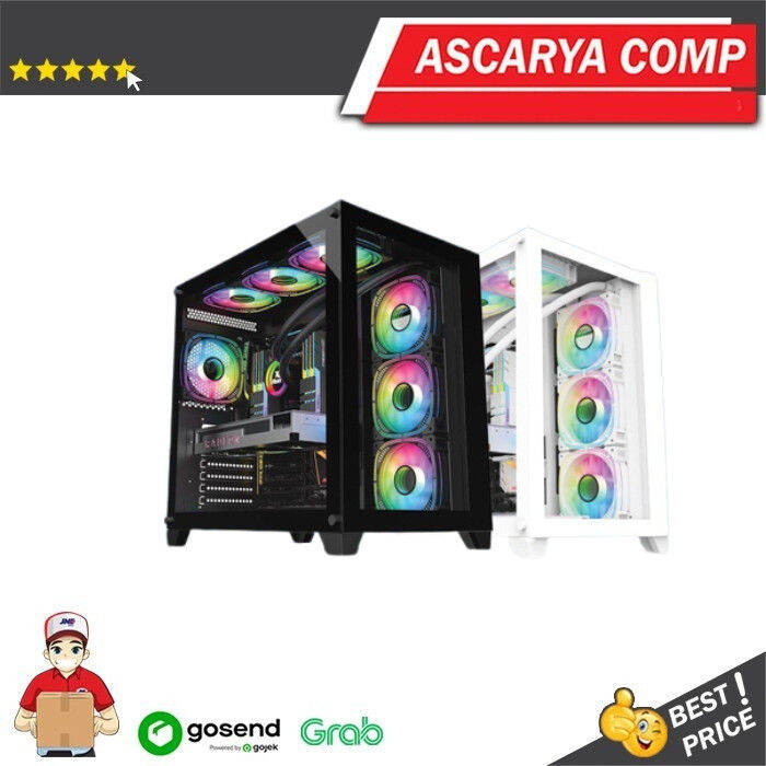 RAPTOR ULTIMATE - FREE 4X FAN RGB - ATX / Casing Gaming | Lazada Indonesia
