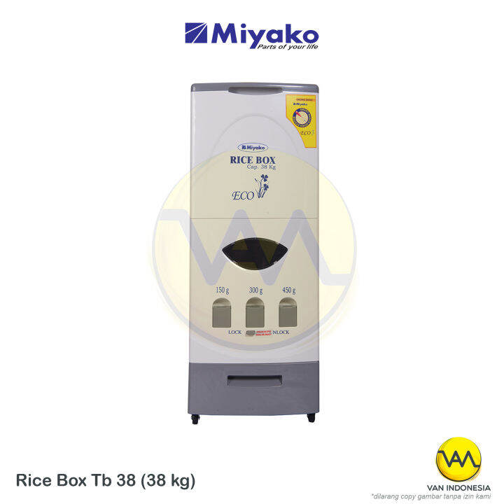 Miyako Rice Box Tb 38 (38 kg) | Lazada Indonesia