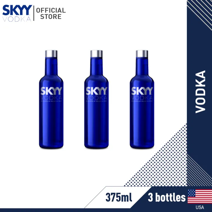 Skyy Vodka 375ml, 2+1(FREE) | Lazada PH