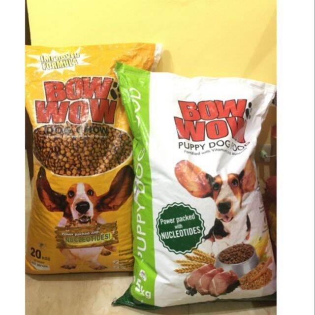 Bow Wow Dog food Adult and Puppy (Repacked 1KG) | Lazada PH
