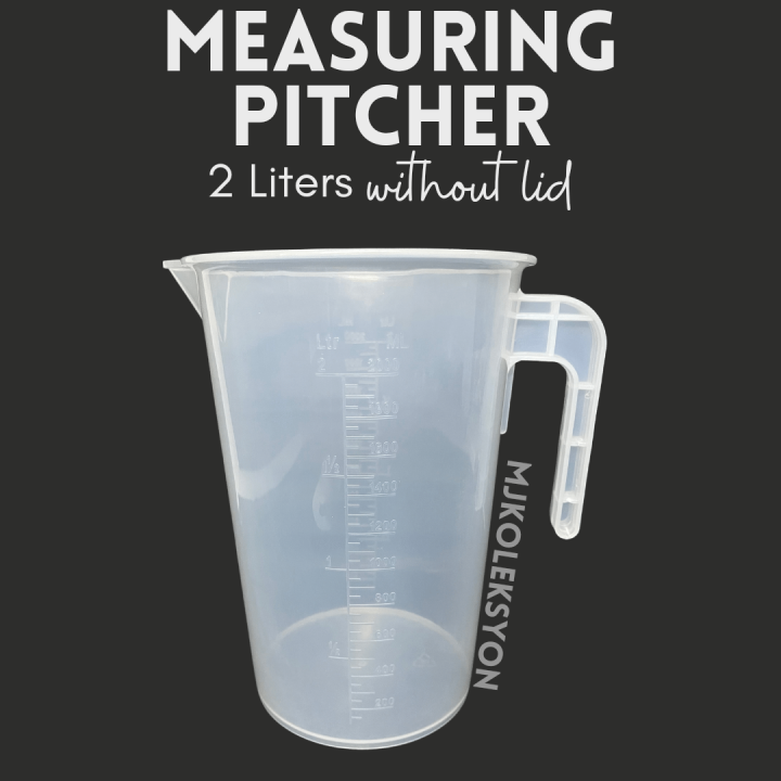 Measuring Pitcher Plastic 1liter & 2 Liters | Lazada PH