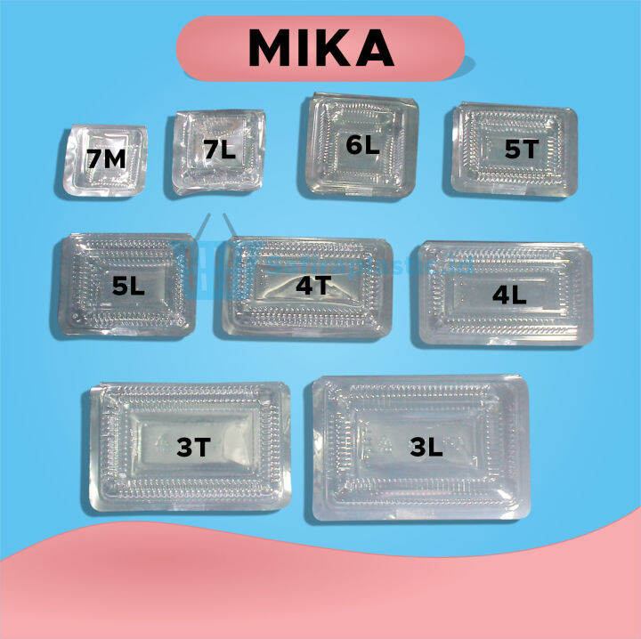 Mika Kue / Jajan 6L isi 200pcs MKP Mika Kecil Mika Tahu bakso Mika ...