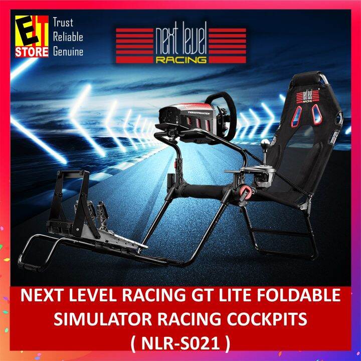 NEXT LEVEL RACING GT LITE FOLDABLE SIMULATOR RACING COCKPITS ( NLR-S021 ) | Lazada