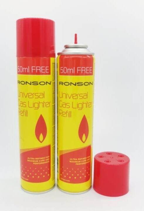 RONSON BUTANE GAS (250ML +50ML) | Lazada
