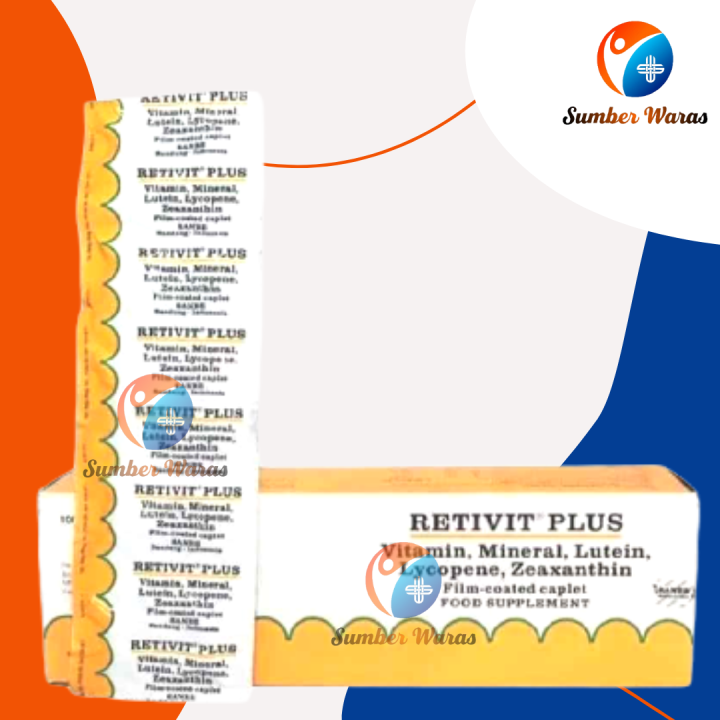 RETIVIT PLUS STRIP 10 TABLET | Lazada Indonesia