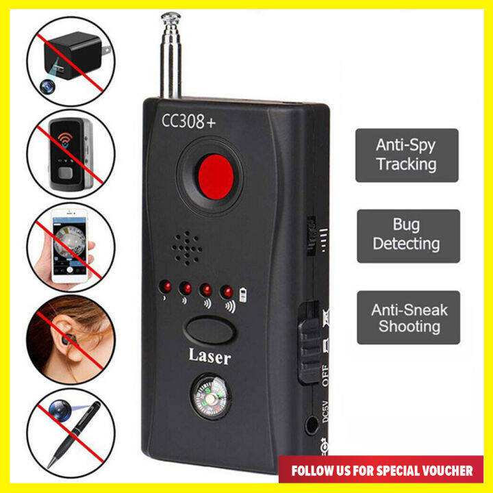 Multi-Function Wireless Camera Lens Signal Detector CC308+ Radio Wave ...