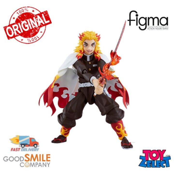 Figma 553 Kyojuro Rengoku Good Smile Company สิขสิทธิ์แท้ | Lazada.co.th