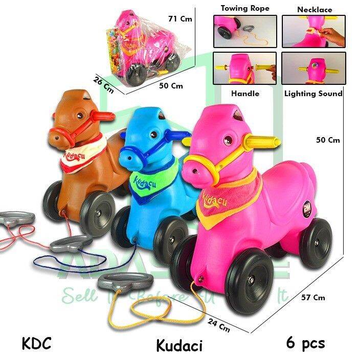 MAINAN ANAK KUDA KUDAAN KDC YOTTA KUDACI | Lazada Indonesia