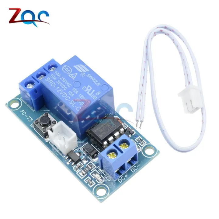1 Channel DC 5V/12V/24V Latching Relay Module with Touch Bistable ...