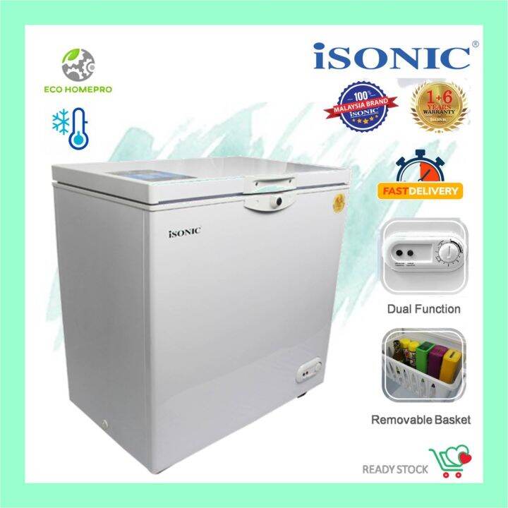 Isonic 170L Dual Function Chest Freezer ICF-182 | Lazada