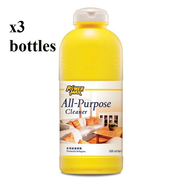 (x3 bottles) Powermax All-Purpose Cleaner | Lazada